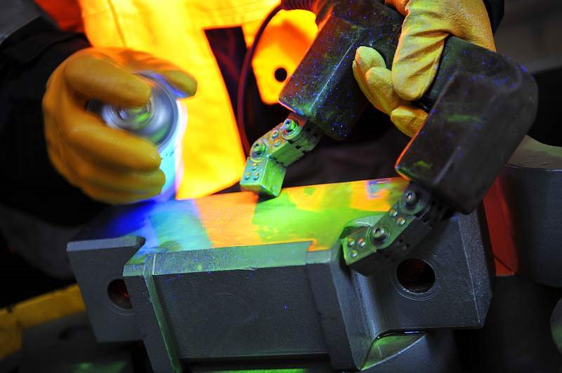 Inspection of welded joints - NDT Lab